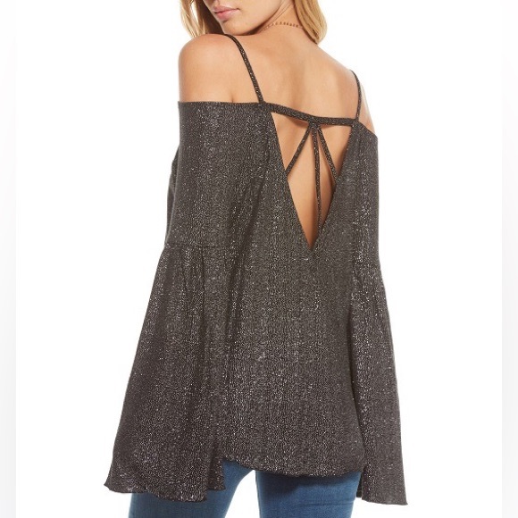 Chaser | Tops | Nwt Chaser Green Glitter Top | Poshmark